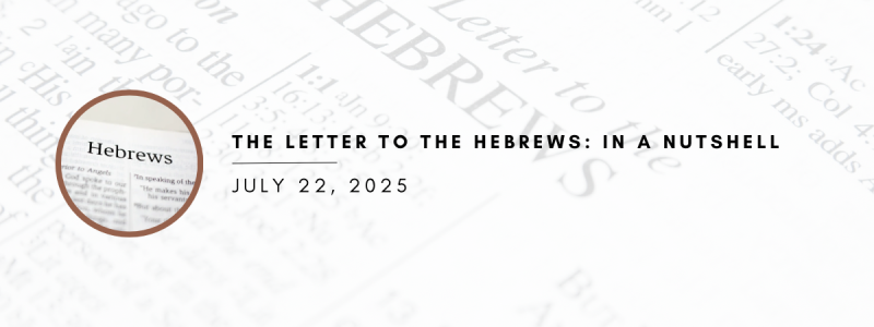 The Letter to the Hebrews: In a Nutshell - The Bart Ehrman Blog