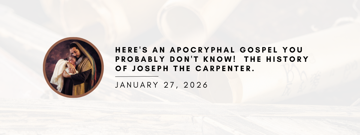 Here's an Apocryphal Gospel You Probably Don't Know! The History of ...