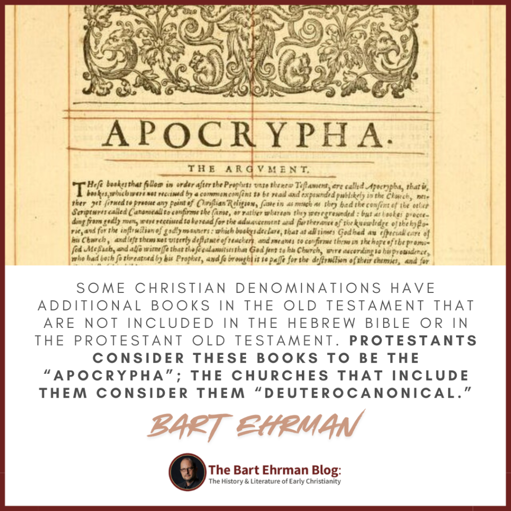 Charts Showing the Organization of the English Old Testament and the ...